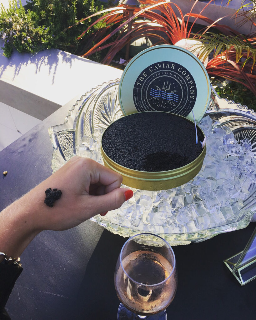 Extravagant Caviar, wine pairing dinner leaves diners salivating
