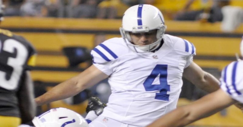 Longtime kicker, future Hall of Famer Adam Vinatieri breaks 11-year-old ...