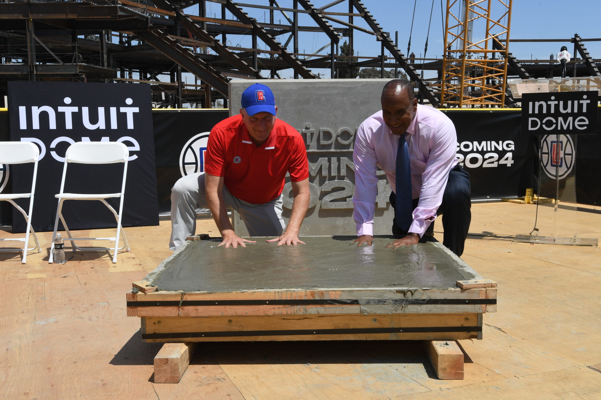 Sneak peek at Intuit Dome construction igniting Inglewood